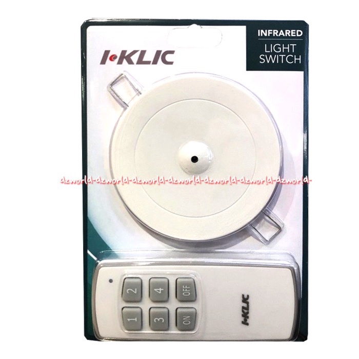 Jual I-klic Infrared Light Switch Remote Kontrol Lampu Digital Infrared ...