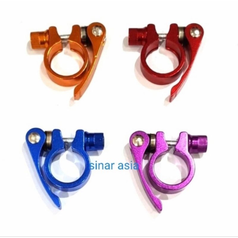 Jual Kleman / seat clamp 28.6 alloy sepeda ( Made In Taiwan) | Shopee ...