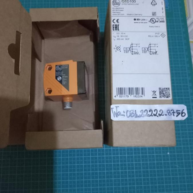 Jual IFM Efector O1D100 Laser Distance Sensor O1DLF3KG/IO-LINK Analog | Shopee Indonesia