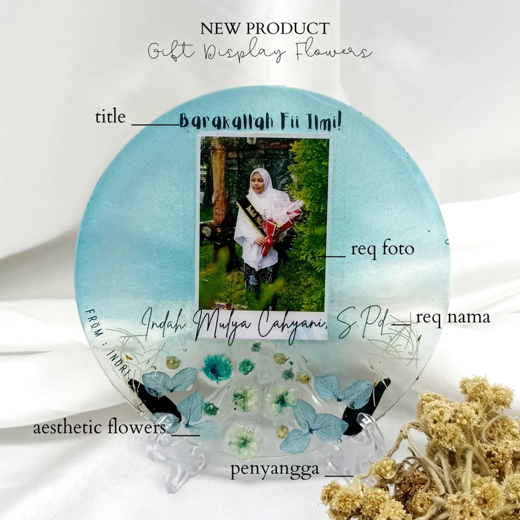 Jual GIFT DISPLAY FLOWERS SATU WARNA | A GIFT BY ART | HADIAH WISUDA ...