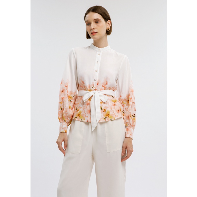 Jual Minimal Nancy Blouse Egret | Shopee Indonesia