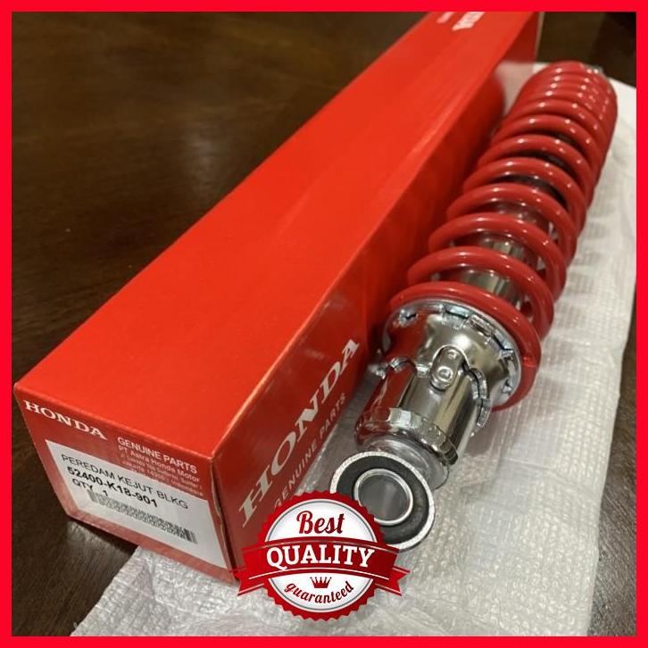 Jual (BAP) MERAH K18 SHOCKBREAKER BELAKANG SHOCK MOTOR VERZA GL PRO MAX MEGA OLD | Shopee Indonesia