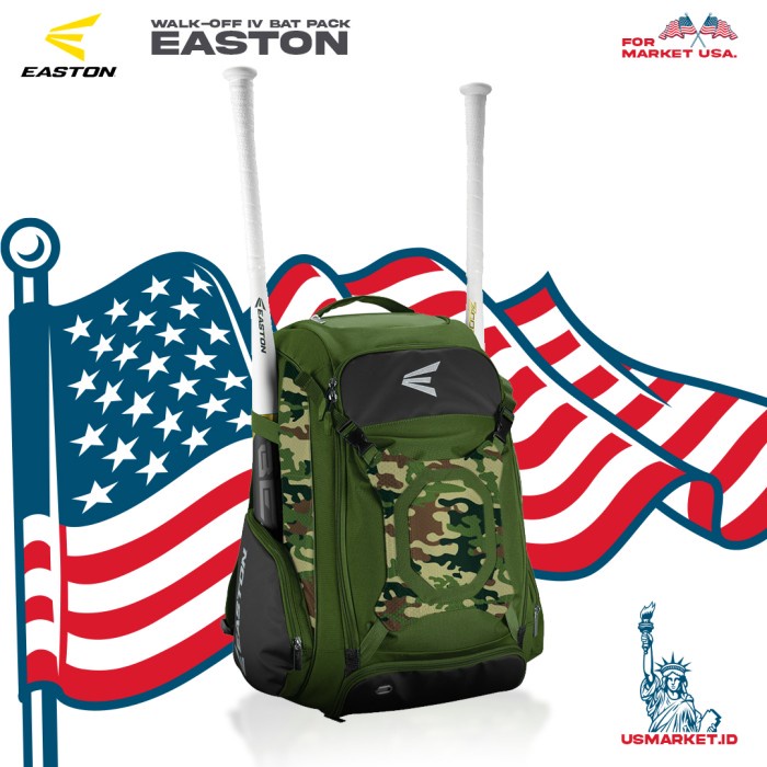 Jual Tas Baseball Easton Walk Off IV Bat Pack Baseball Softball Series ...