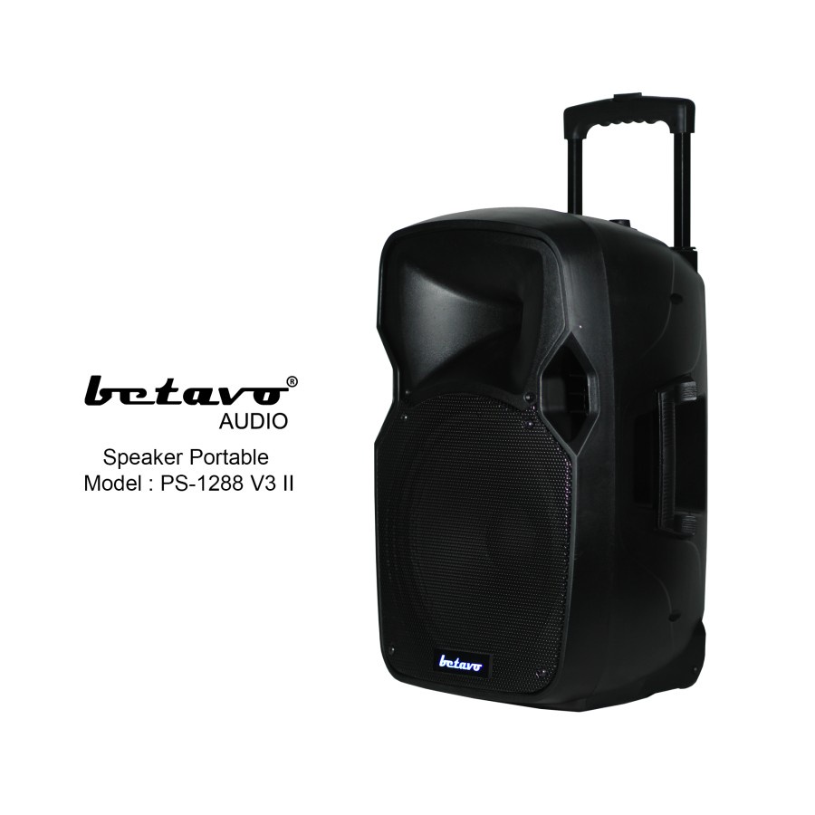 Jual SPEAKER PORTABLE BETAVO PS 1288 V3 II PROFFESIONAL 12 INCH ...