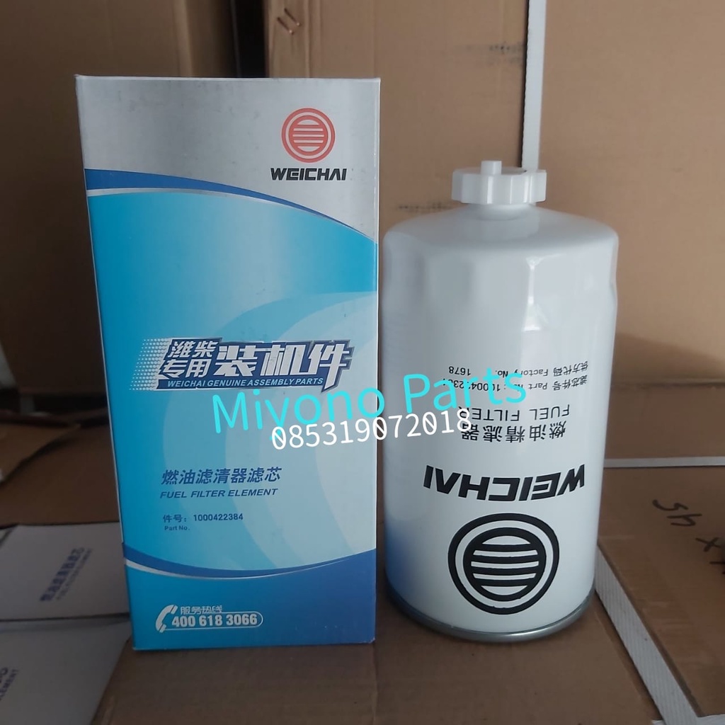 Jual Fuel Filter engine Weichai 1000422384 612600080934 1000442655 ...