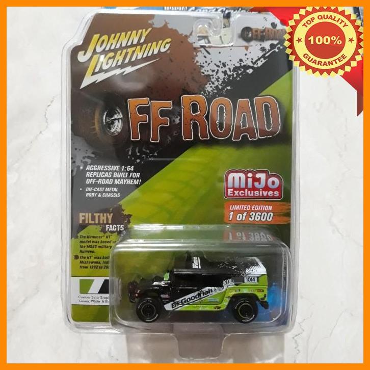 Jual (VTH) JOHNNY LIGHTNING HUMMER H1 WAGON OFF ROAD GREEN | Shopee ...