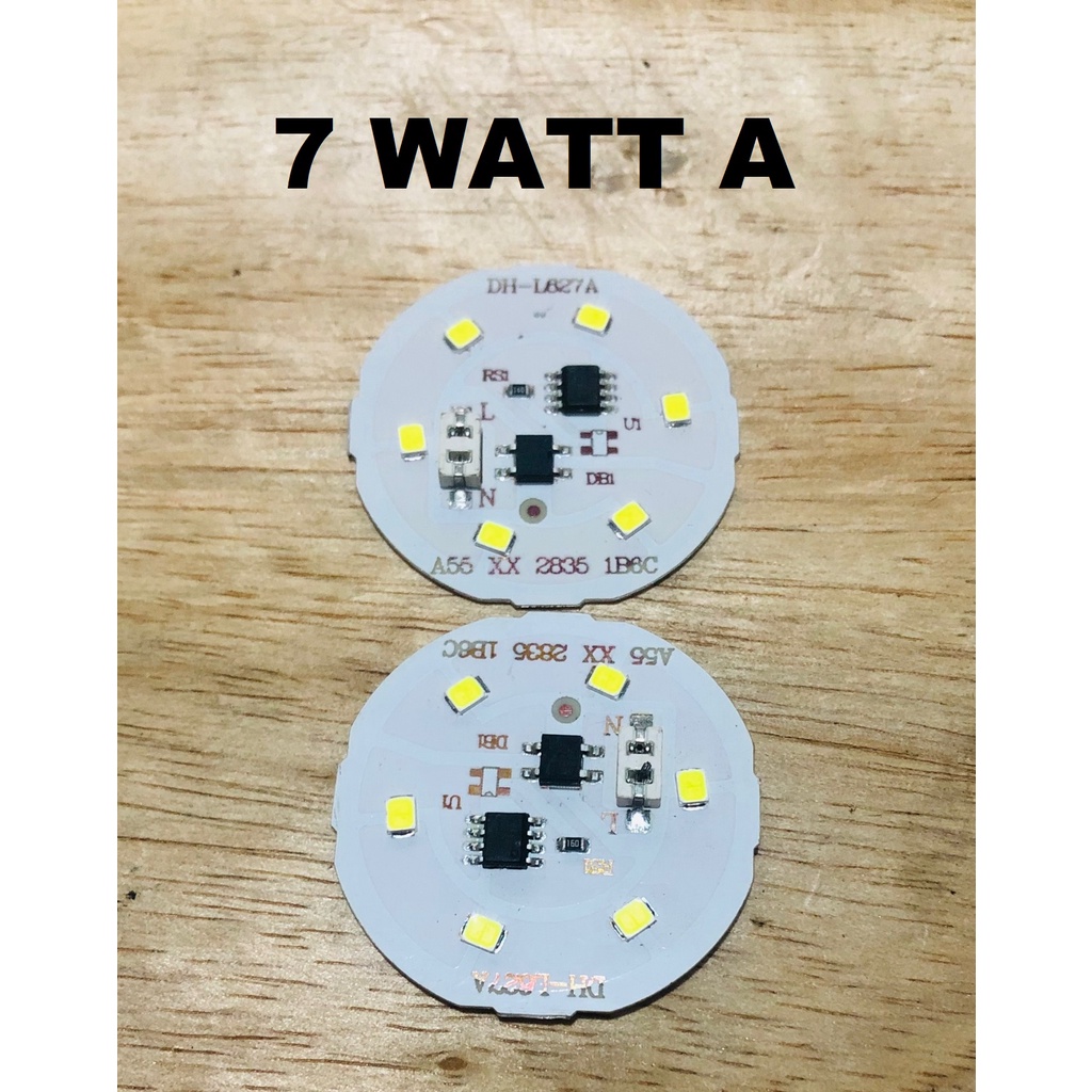 Jual PCB LED SMD 7 WATT A ALUMUNIUM PREMIUM SETARA PHILIPS / DRIVER LED ...