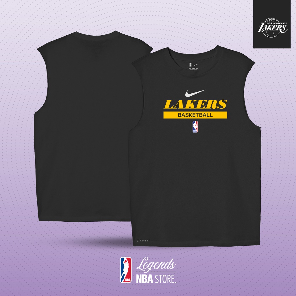 Jual Baju Basket Pria Wanita NBA T shirt basket Kaos LA Lakers Practice ...