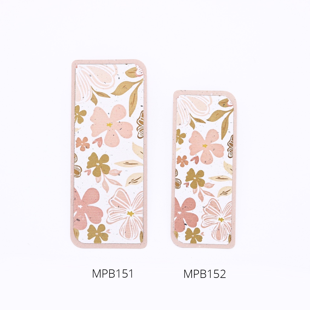 Jual [FLORAL SERIES] Pembatas Buku dari Kertas Daur Ulang / Bookmark ...
