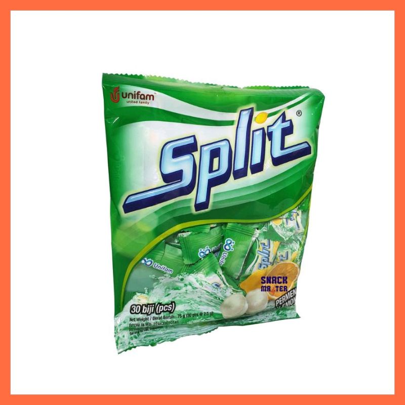 Jual Permen Split Candy Zak - Netto 84 gr (Isi 30 pcs) Split Candy ...