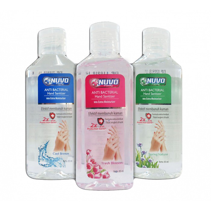 Jual NUVO Hand Sanitizer Botol 85ml | Shopee Indonesia