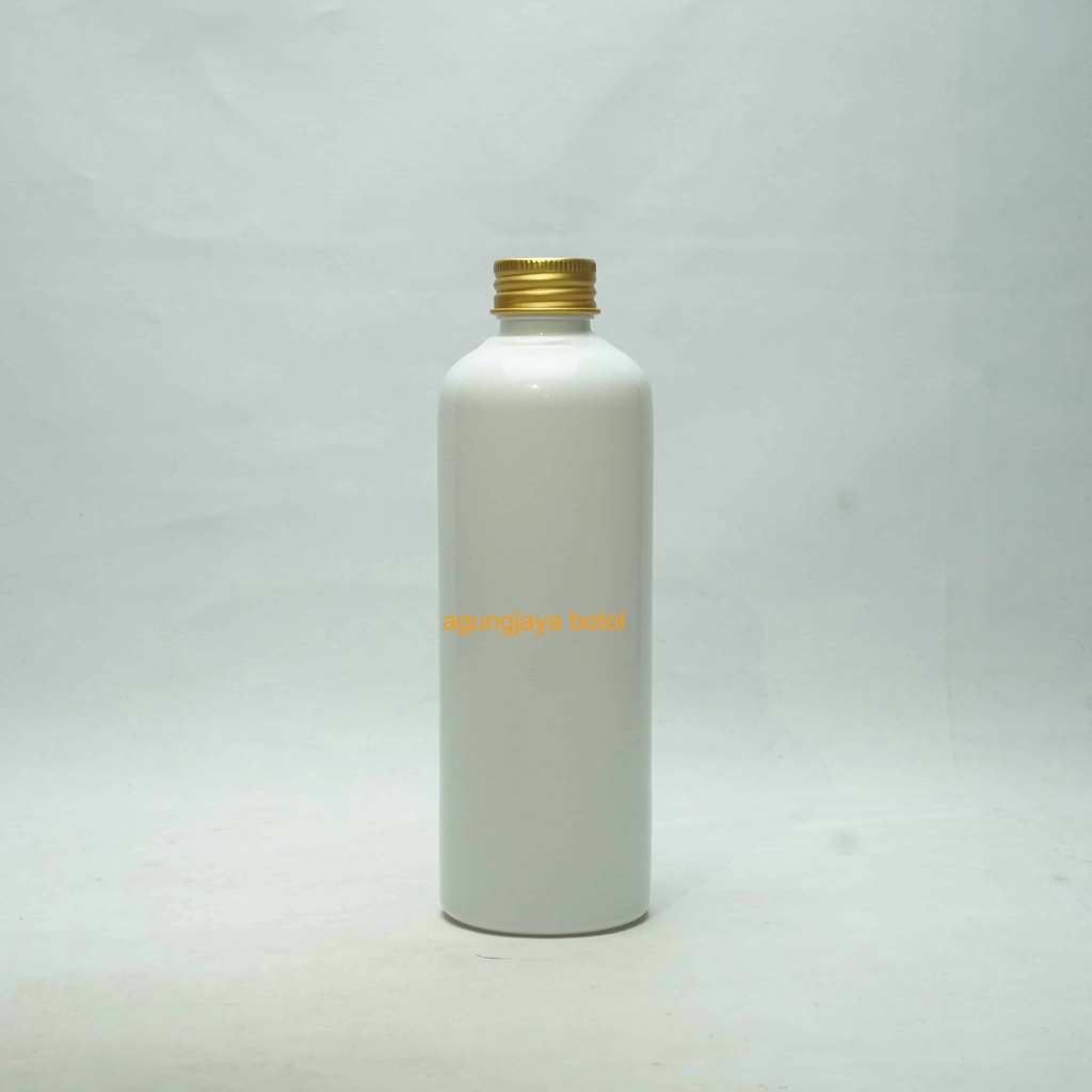 Jual Botol Pet 250 ml Br Putih Tutup Ulir Neck 24 / Botol Plastik ...