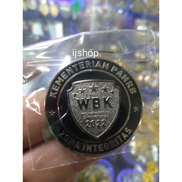 Jual Pin bros wbk tahun 2022 | pin kementerian PAN-RB | pin zona ...