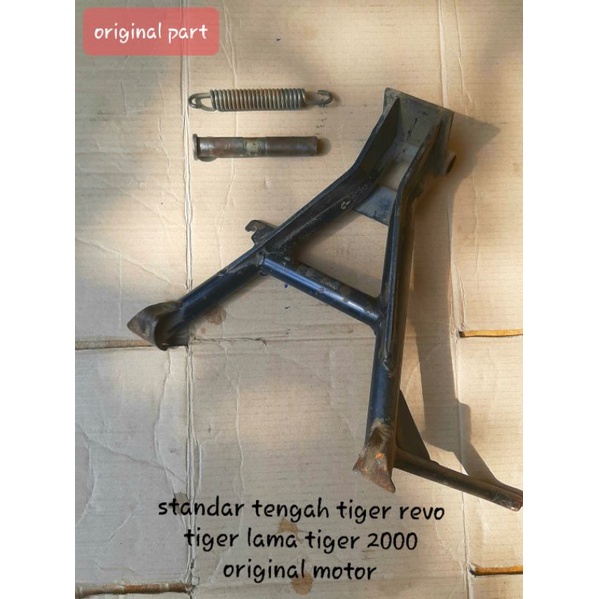 Jual standar tengah tiger revo tiger lama original motor | Shopee Indonesia