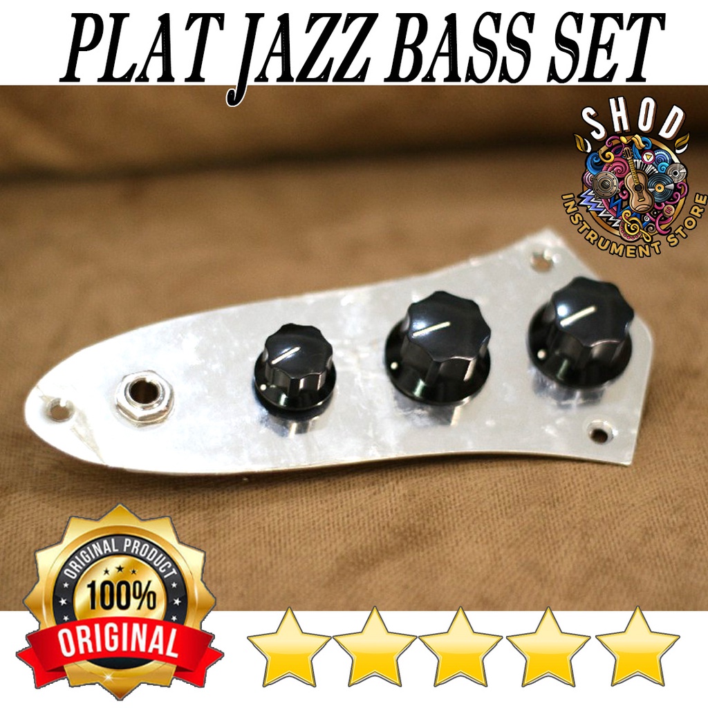 Jual preamp bass potensio bass plat plate control jazz bass wiring ...