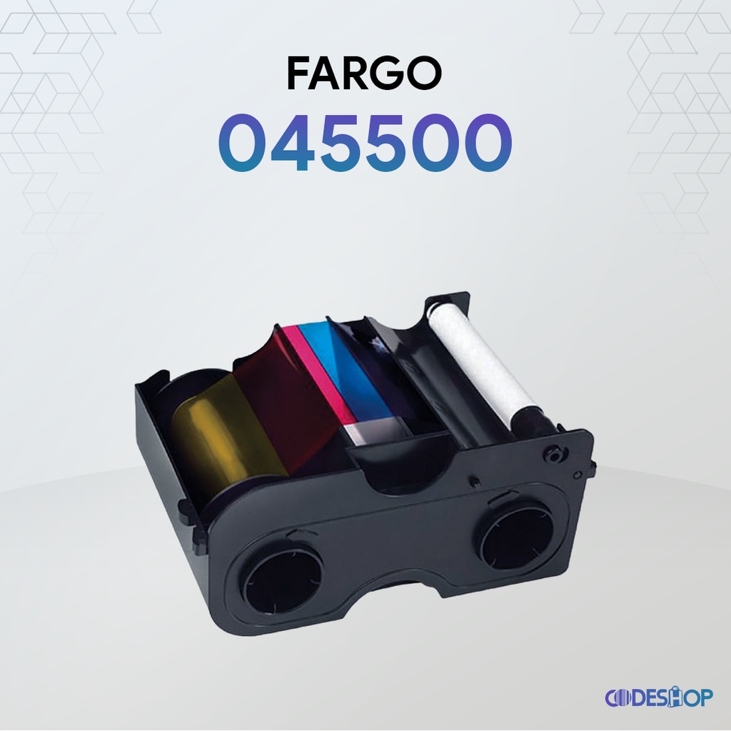 Jual RIBBON FARGO DTC 1250e & C50 ( PN : 045500 ) WARNA COLOR YMCKO ...