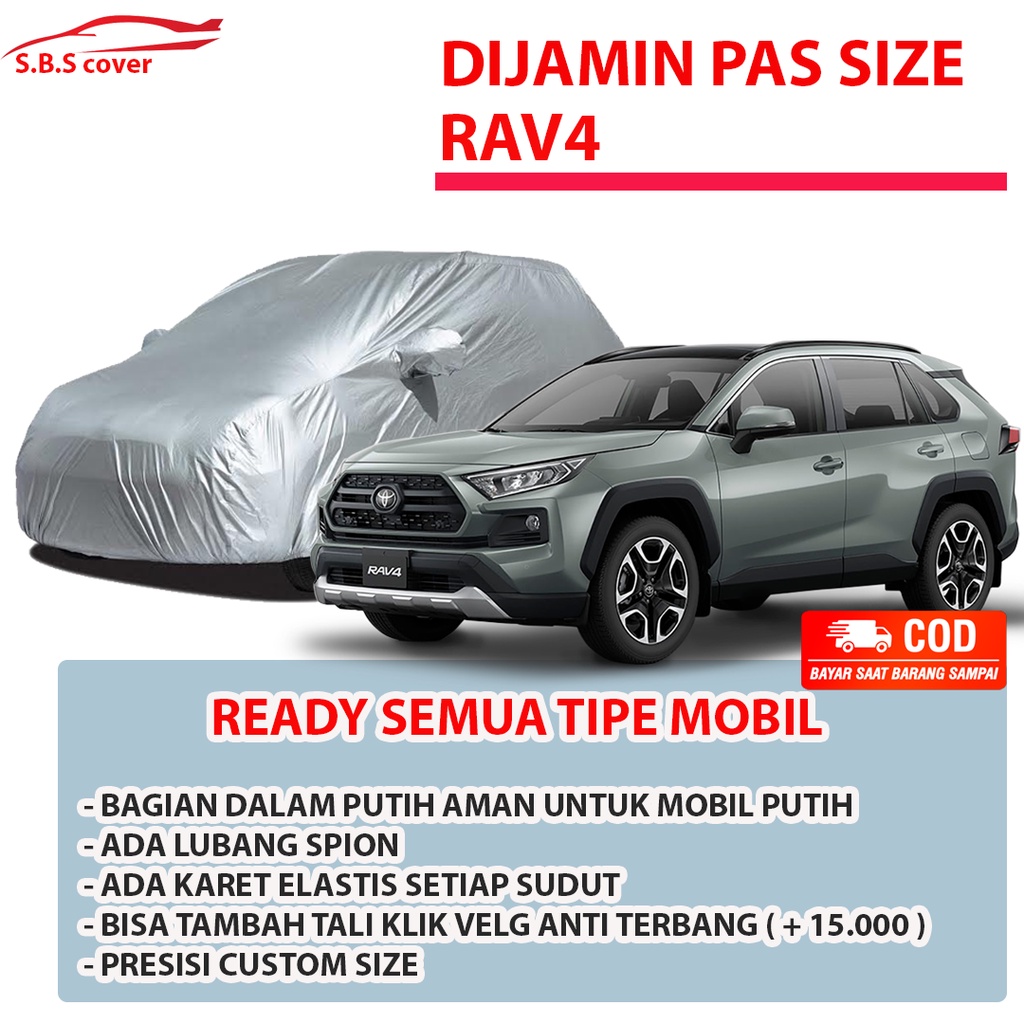 Jual Body Cover Mobil rav4 sarung Mobil rava fotuner/fortuner vrz ...