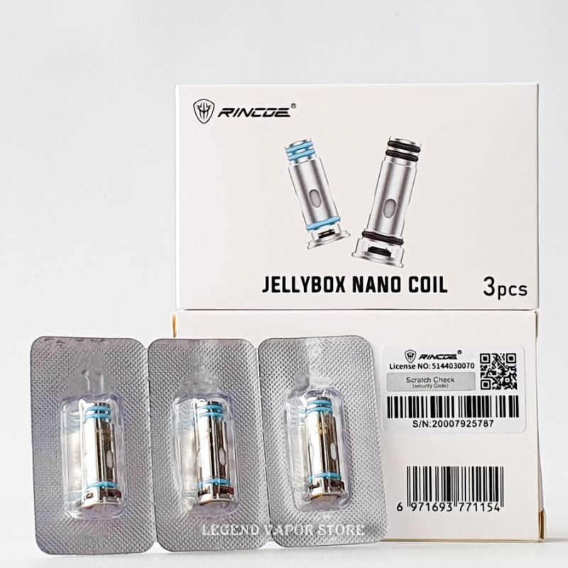 Jual COIL RINCOE JELLYBOX NANO AUTHENTIC HARGA SATUAN | Shopee Indonesia