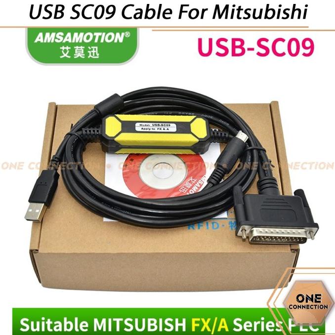 Jual USB-SC09-FX USB-SC09 USB SC09 CABLE FOR MITSUBISHI Kabel PLC FX ...