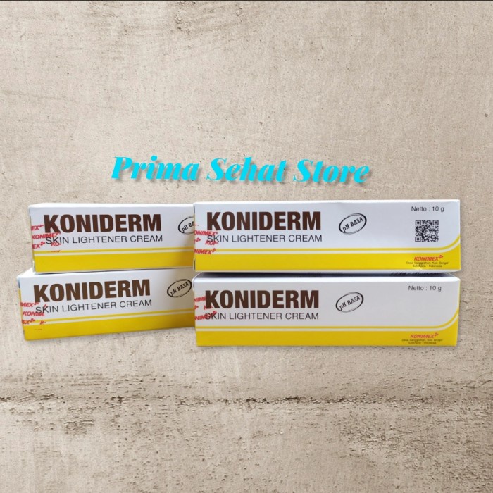 Jual KONIDERM -SkinLightener Cream (menyamarkan noda hitam pada kulit ...