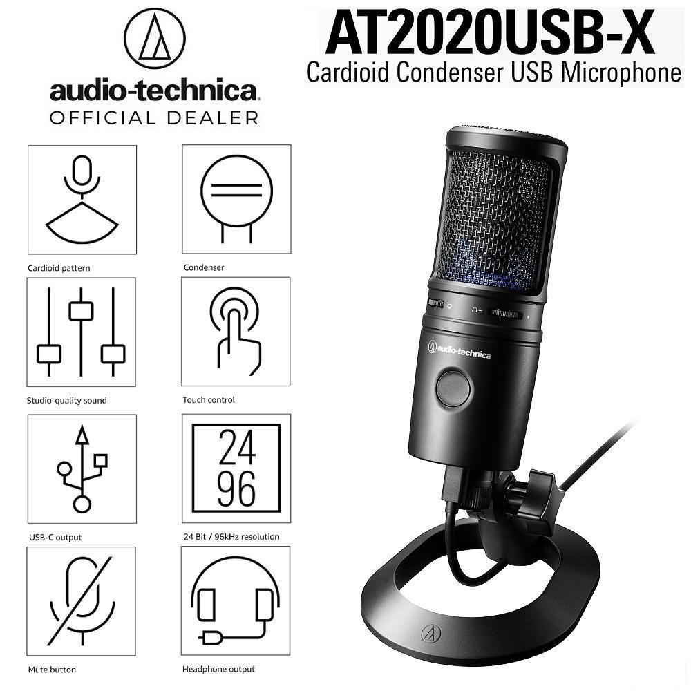 Jual Audio Technica AT2020USB X / AT2020 USB X / AT2020USBX / AT 2020 ...