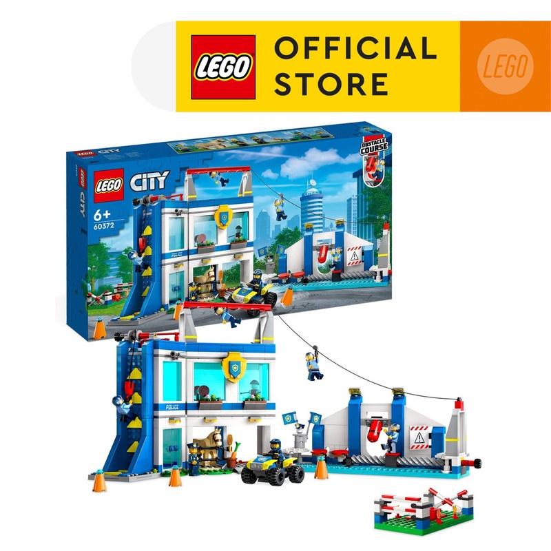 Jual LEGO City 60372 Police Training Academy Building Toy Set (823 ...