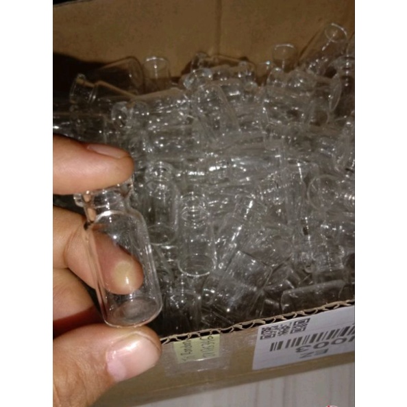Jual Botol kaca Tester 3ml | Shopee Indonesia