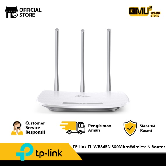 Jual TP-LINK TL-WR845N Wireless N Router [300 Mbps] | Shopee Indonesia