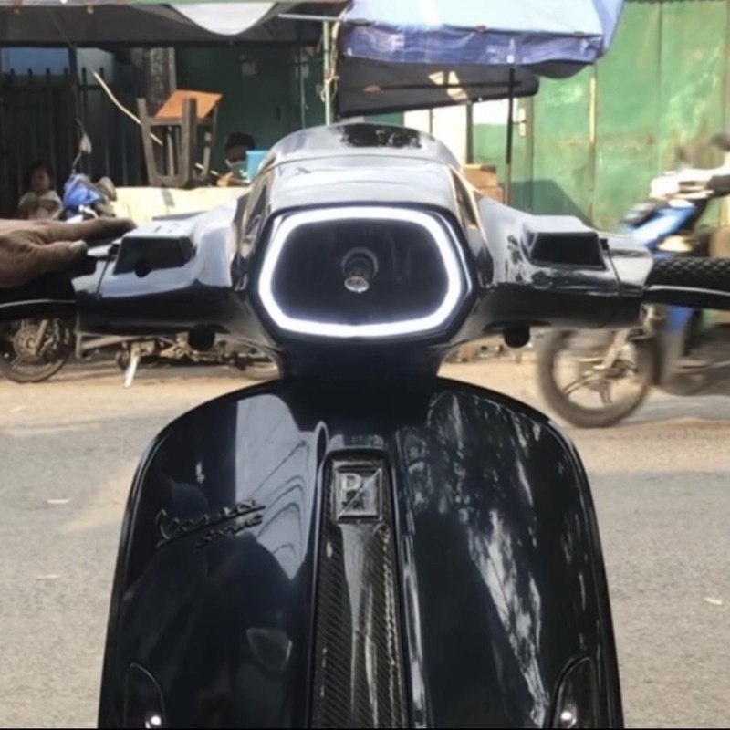 Jual Headlamp vespa sprint custom led | Shopee Indonesia