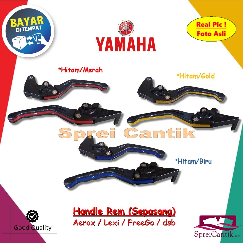 Jual [PROMO] Handle REM Yamaha AEROX 155 LEXI FREEGO MX King 150 New ...