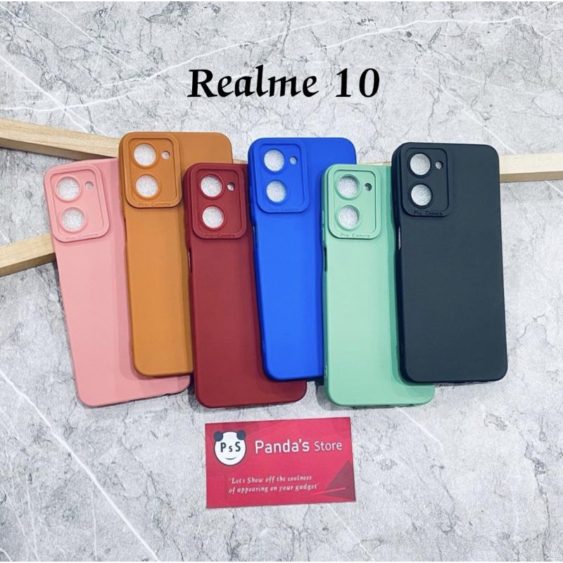 Jual Softcase Pro Camera Realme 10 Candy Case Full Color 3D Silikon TPU ...