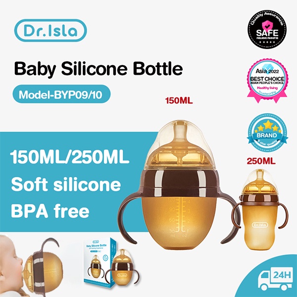 Jual Dr.isla Botol Minum Bayi Botol Minum Anak /Botol Bayi 250Ml Dot Bayi Botol Susu Bahan ...