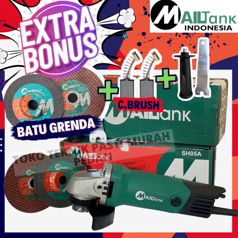 Jual Mesin Gerinda Tangan Mailtank SH05/SH01 Gurinda Grinda SH-05 atau SH 01 grinder | Shopee ...