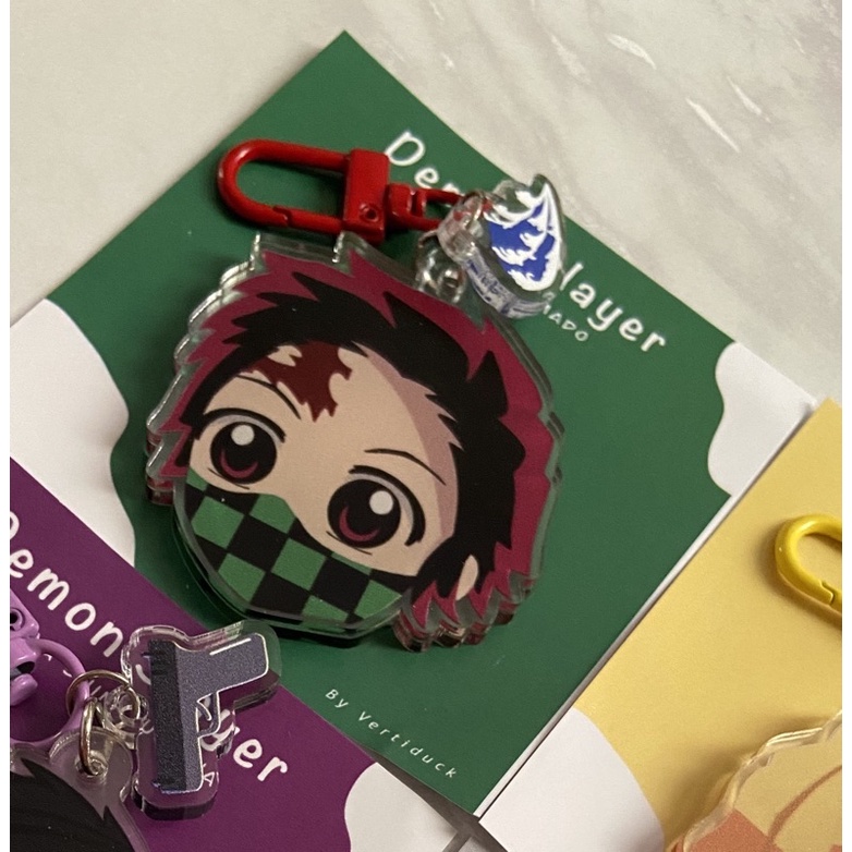 Jual Keychain Demon Slayer/ gantungan kunci Kimetsu No Yaiba / KNY ...