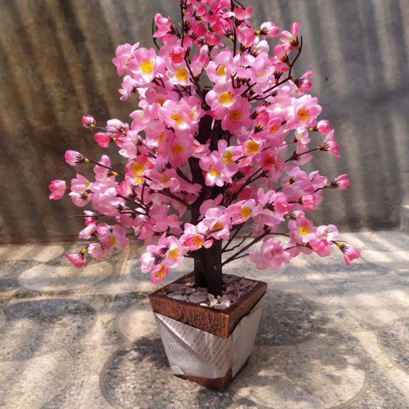 Jual Bunga Sakura hias Dekorasi Imlek 2024 Sincia Pohon Mei Hua Mei Hwa ...