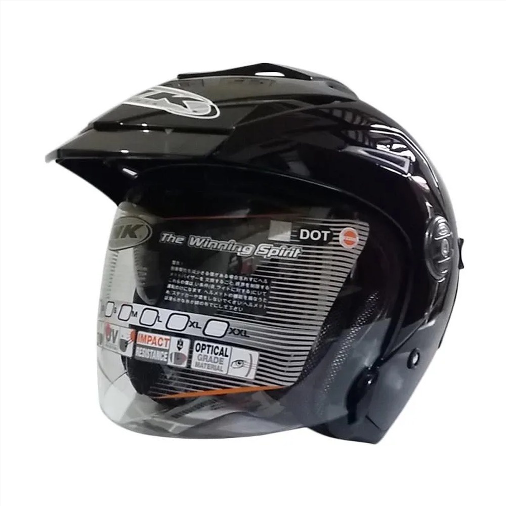Jual HELM INK T1 SOLID - BLACK | Shopee Indonesia