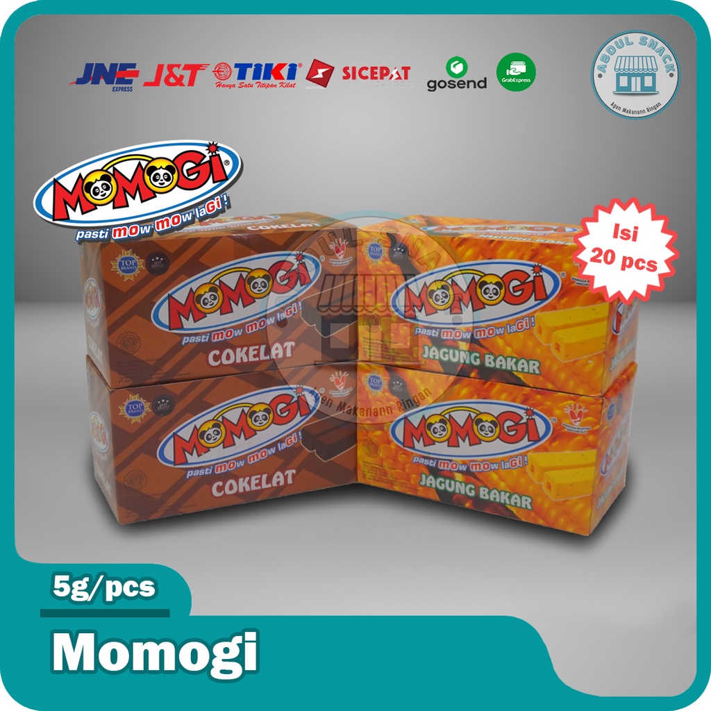 Jual Momogi All Variant Stik Snack 1 Box isi 20 pcs Makanan Ringan ...