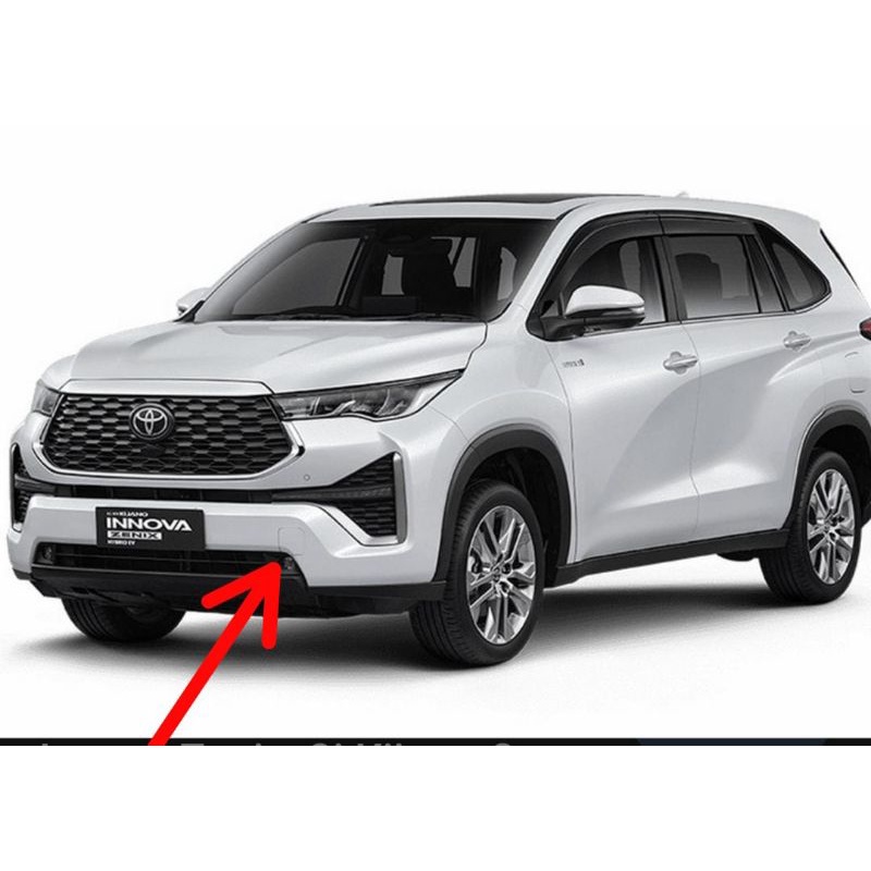 Jual tutup derek tutup towing bemper depan toyota innova zenix | Shopee ...