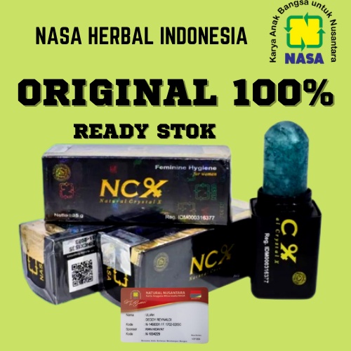 Jual NCX NASA CRISTAL X ORIGINAL 100% NCX CRYSTAL X NASA ORIGINAL ASLI ...