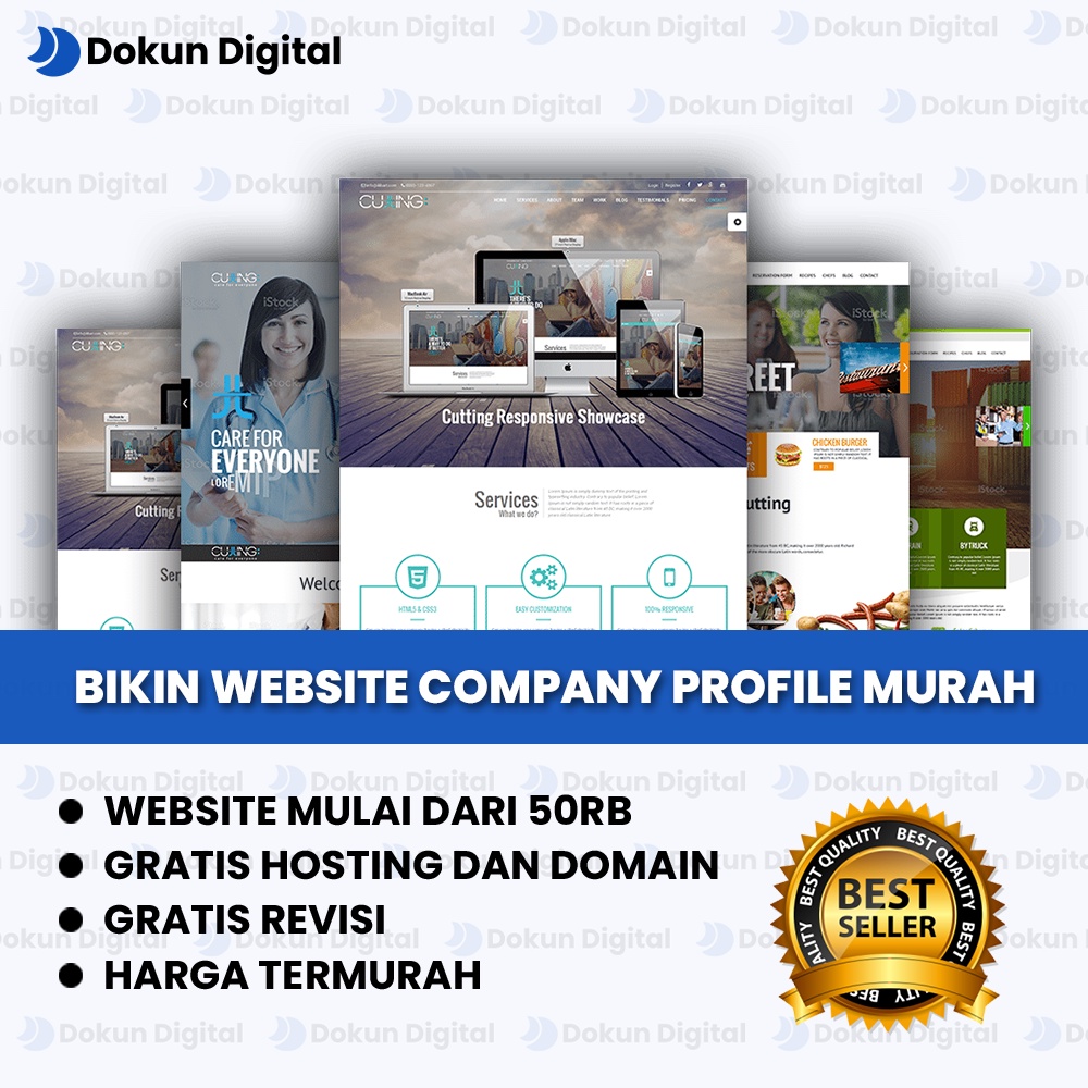Jual Jasa Pembuatan Website Company Profile Murah Untuk Perusahaan, Sekolah dan Usaha GRATIS ...