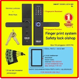 Jual Solid kunci pintu handle Smart Digital Lock SDL 900 elektrik ...