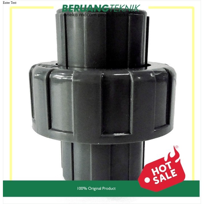 Jual TORA Union Valve PVC / Watermur 3/4 Inch - Watermur Pompa Plastik ...