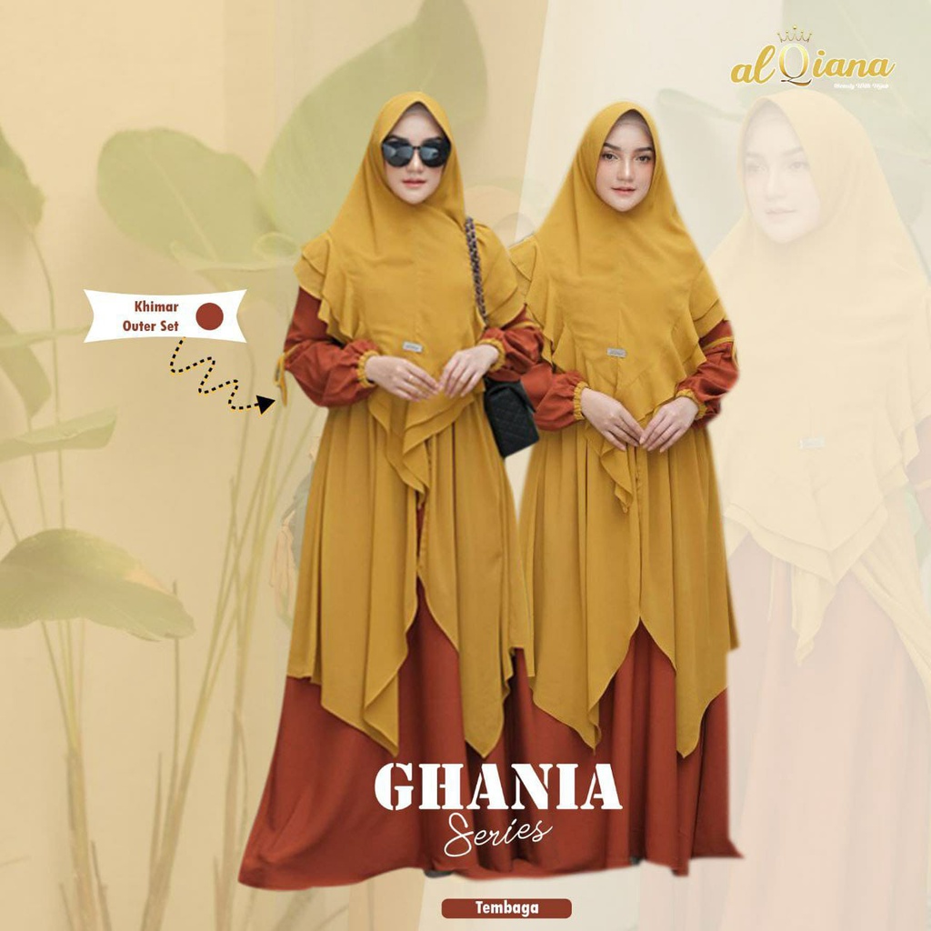 Jual OUTER PREMIUM GHANIA BY ALQIANA | Shopee Indonesia