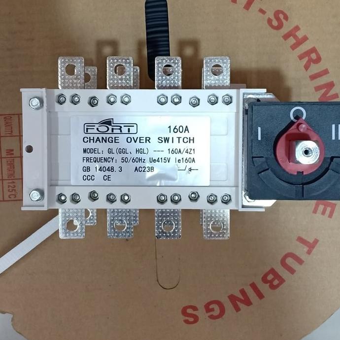 Jual Cos Change Over Switch 160A 4 Pole Ohm Saklar Fort Panel 4P 4 Pole ...