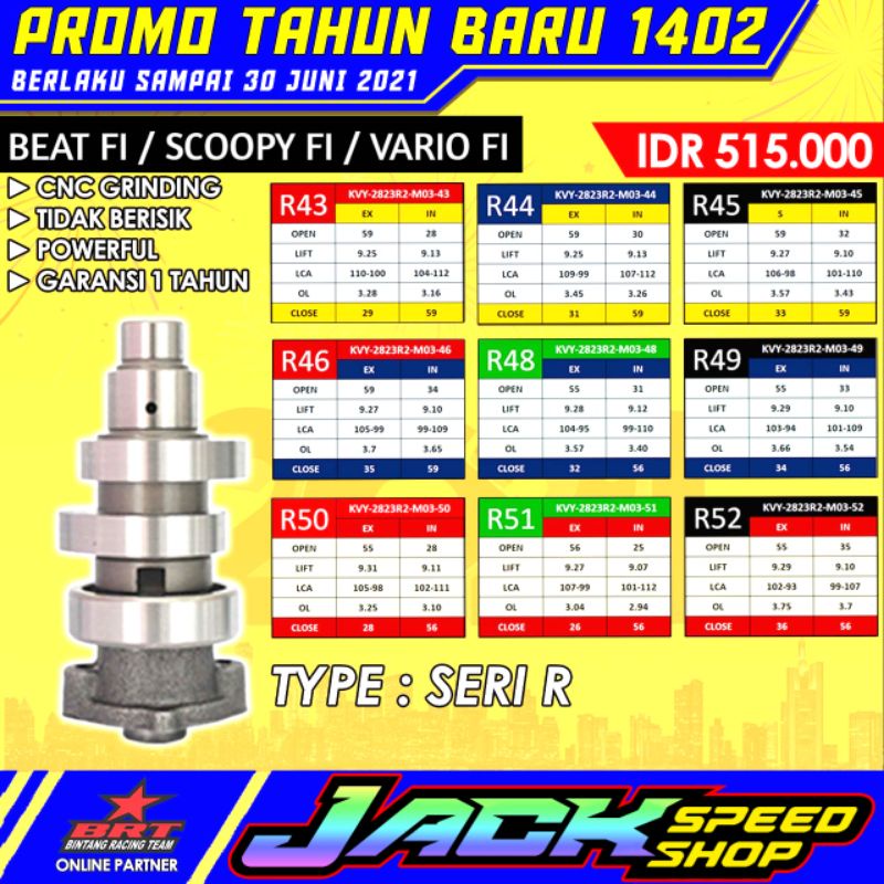 Jual NOKEN AS BRT BEAT FI / SCOOPY FI / VARIO 110 FI INJEKSI NON ESP ...