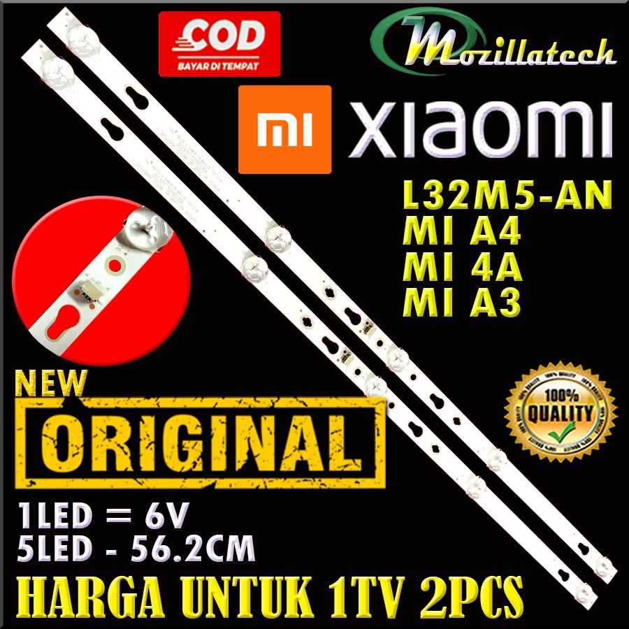 Jual BACKLIGHT XIAOMI 32 L32M5-AN MI A4 MI 4A MI A3 LED BACKLIGHT TV XIOMI XIAOMI 3V 5LED 5K ...