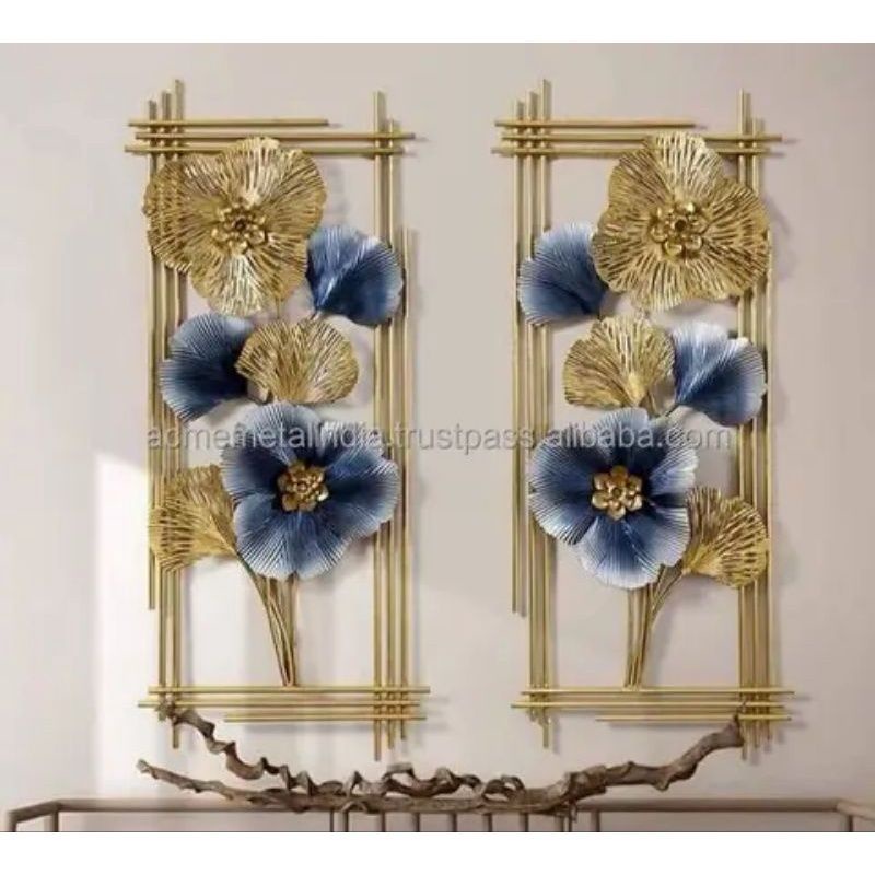 Jual TERLARIS Hiasan dinding besi Lokal model BUNGA MEKAR SIZE 80*40 cm ...