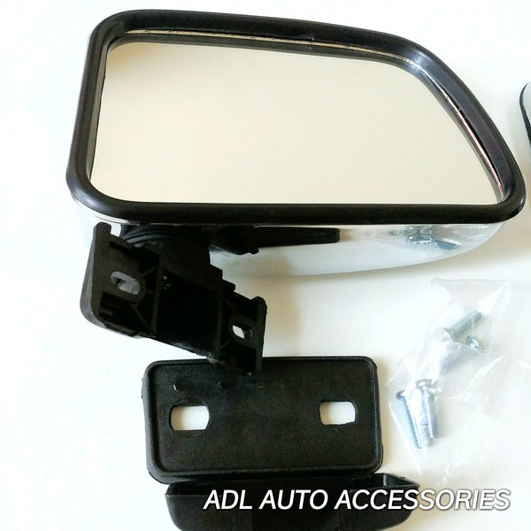 Jual Spion Luar Auto Mirror Besar Mini Bus Bis Kijang Panther Universal ...