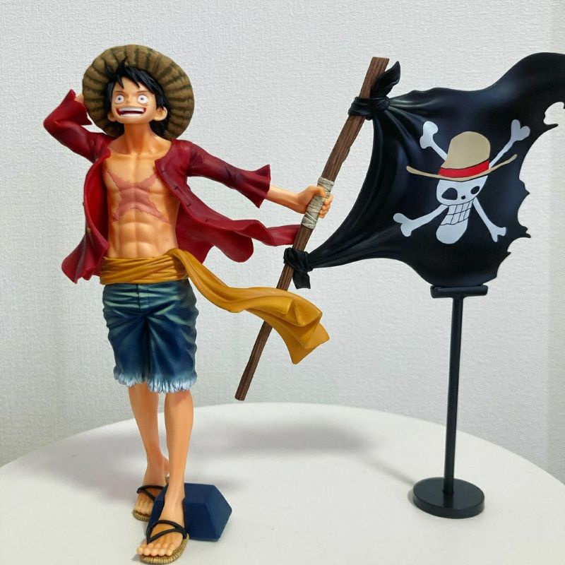 Jual Action Figure Luffy One Piece Flag Magazine Banpresto | Shopee ...