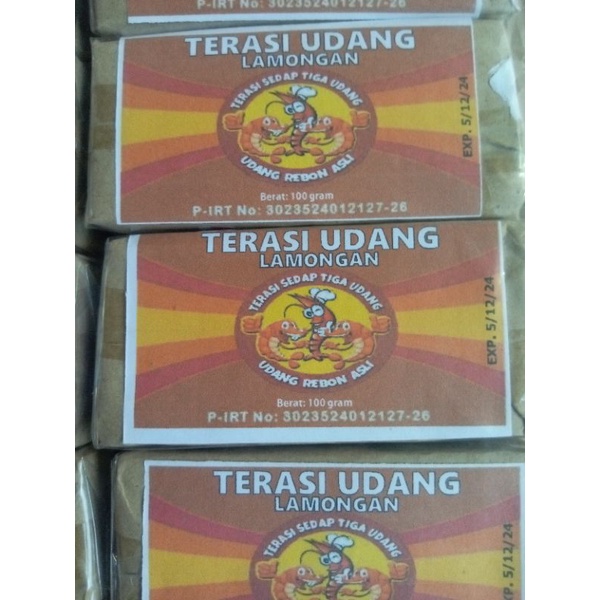 Jual Terasi Udang Asli Untuk Sambel Asli Udang Rebon Khas 100% Original ...